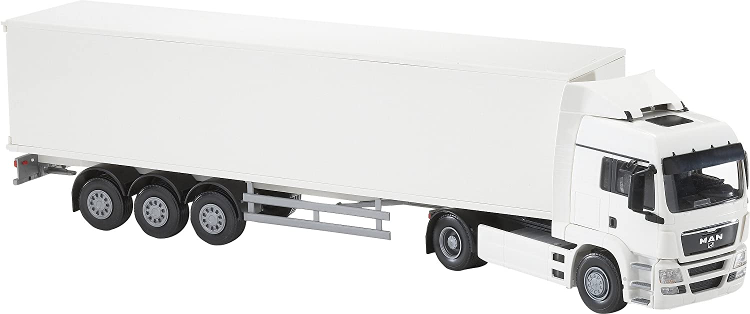 NEW Model Truck - MAN TGS LX Box Van Semitrailer – Blacktop Customs