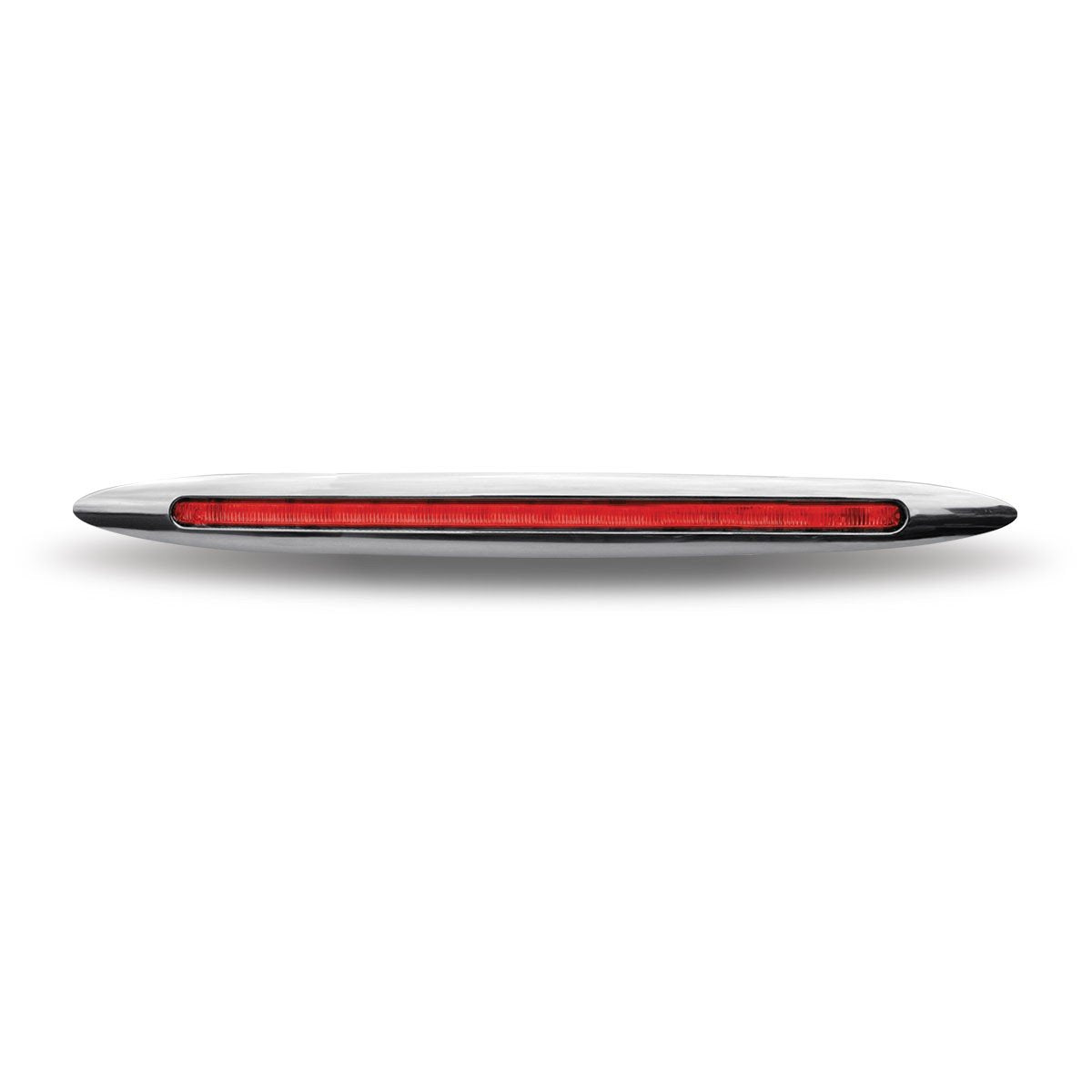 Slim Marker 17" Flatline Red LED (24 Diodes) – Blacktop Customs