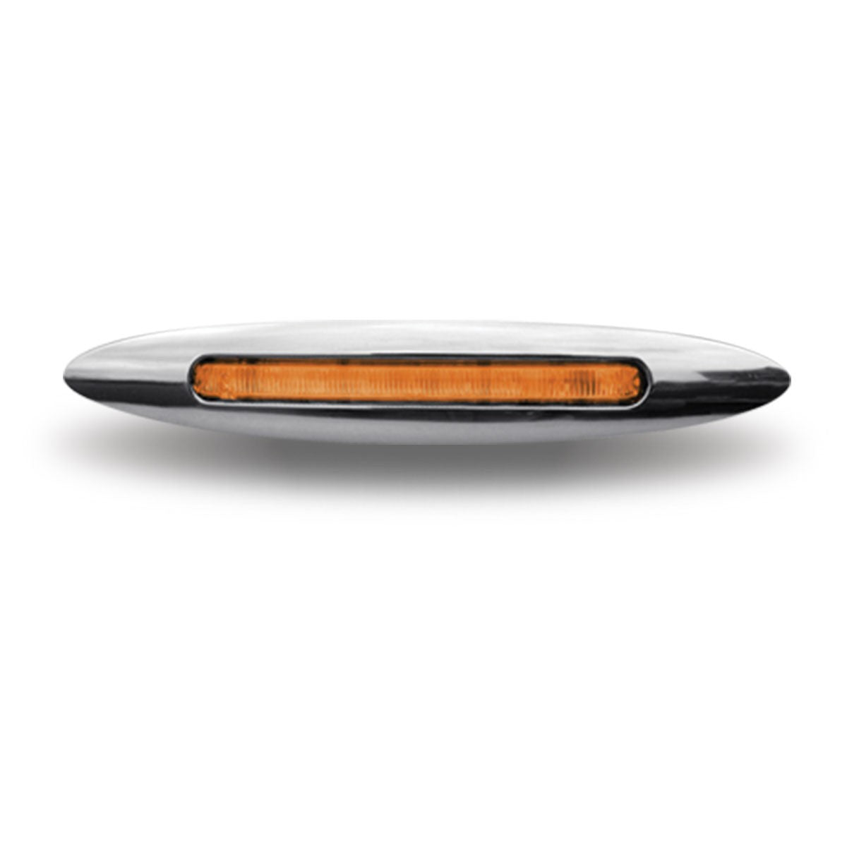 Flatline Clear Amber 1" x4.5" slimline – Blacktop Customs