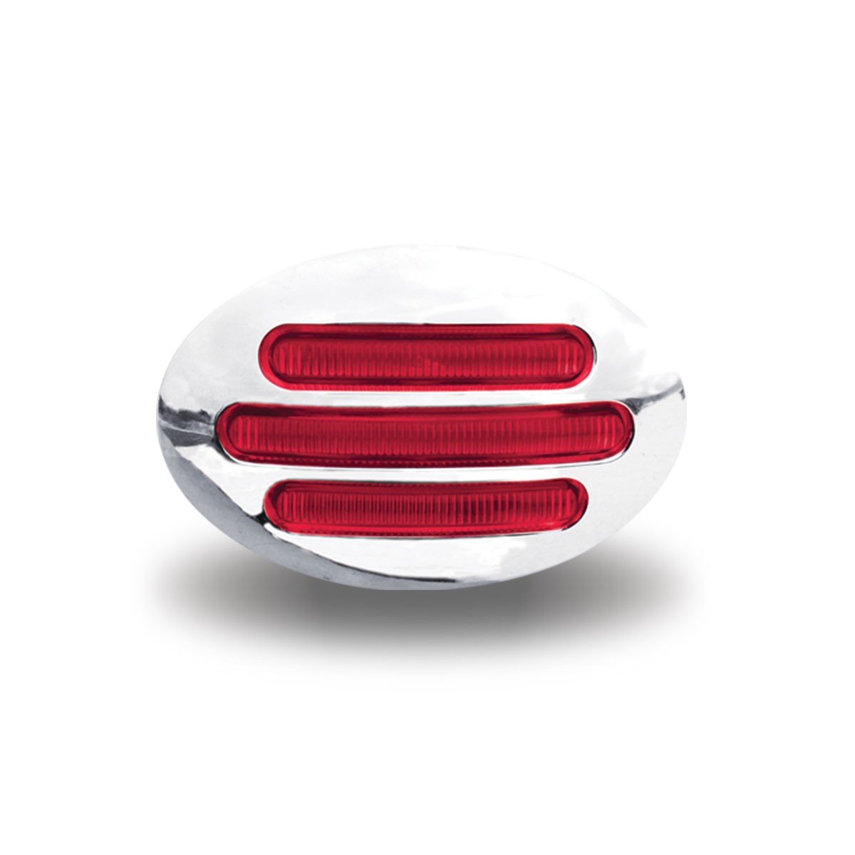 Small Marker Flatline Clear Red LED (13 Diodes) – Blacktop Customs